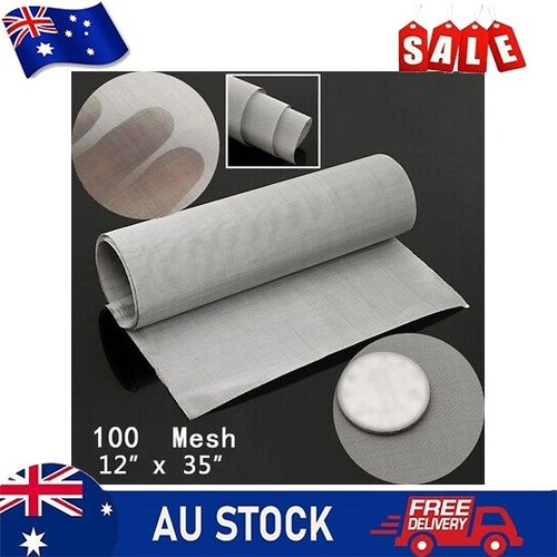 Stainless Steel 35*12 Inch 100 Micron-Mesh Woven Wire Cloth Screen ...