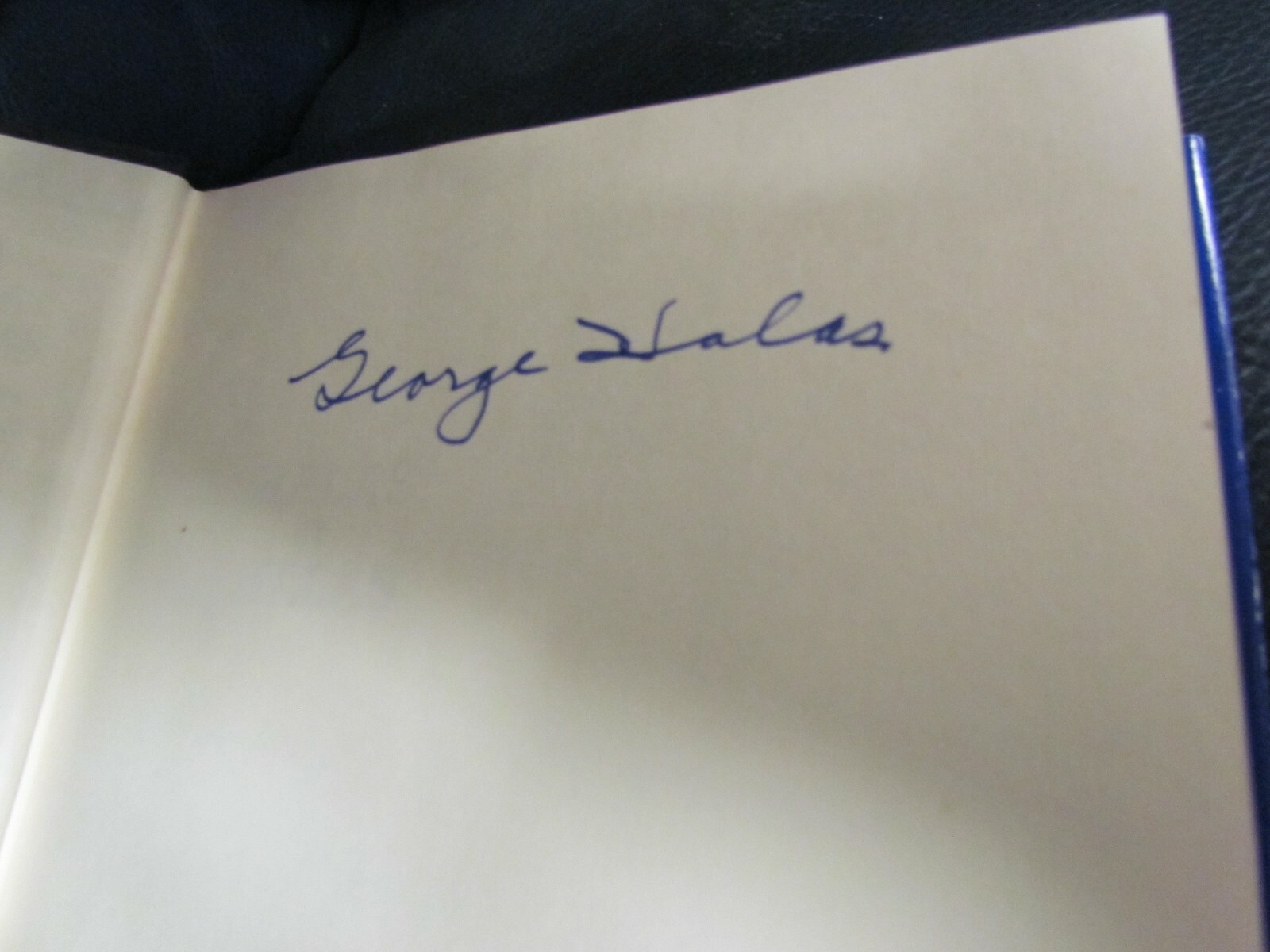 Halas By Halas Signed Twice by George Halas JSA Certified | eBay