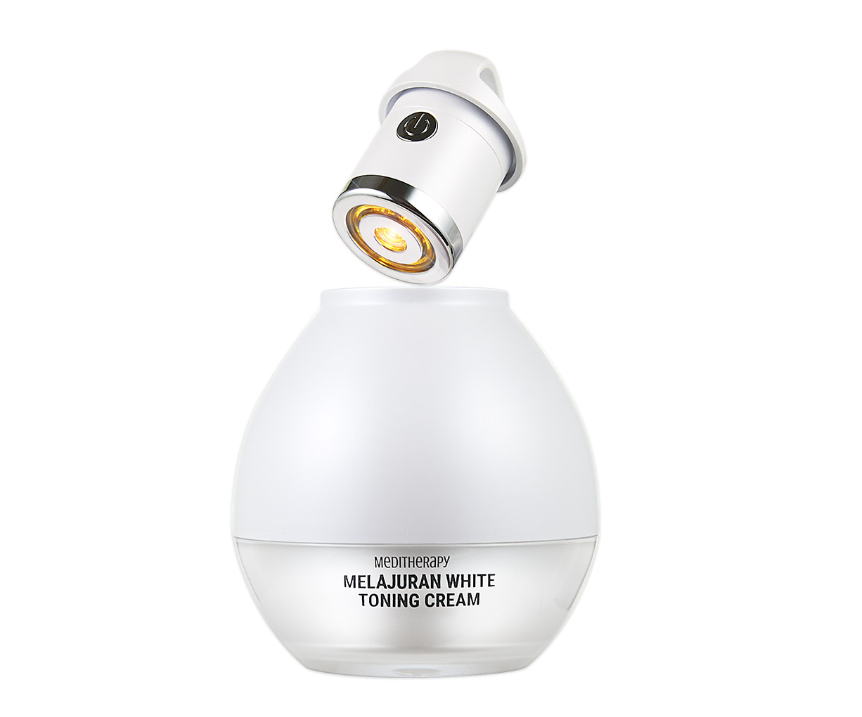 Meditherapy Melajuran White Toning Cream 50ml & EMS Device Brightening ...