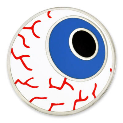 PinMart's Human Eyeball Medical Halloween Fun Enamel Lapel Pin | eBay