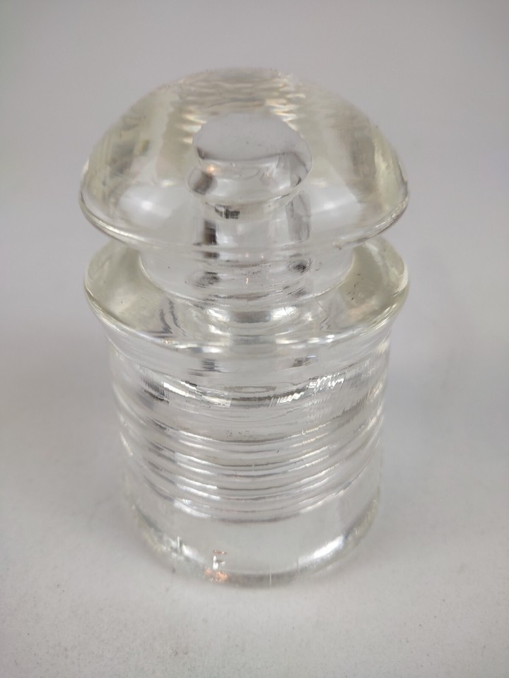 Vintage 1920s PYREX Glass Electrical Insulator CD 128 - Clear | eBay