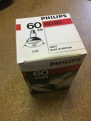 Philips RO80 60 watts Bulbs | eBay UK
