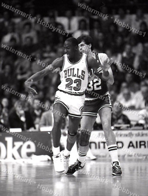 MICHAEL JORDAN & KEVIN McHALE NBA Basketball 1986-87 Original 35mm ...