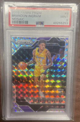 Brandon Ingram Prizm Mosaic Rookie Card PSA 9 | eBay