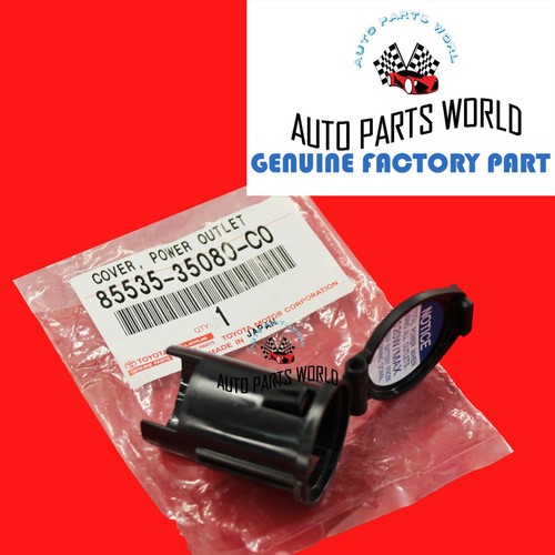 GENUINE TOYOTA 4RUNNER,ES300h/350 NX POWER OUTLET SOCKET COVER 85535 ...