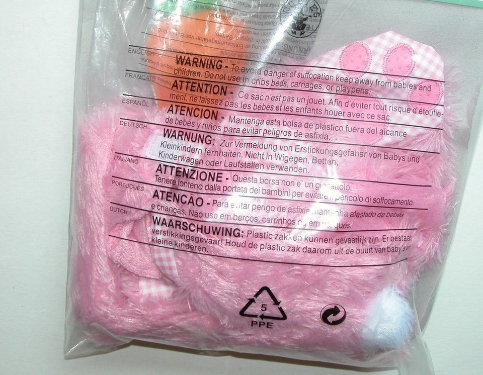 NWT NEW Halloween Costume Precious Pink Rabbit 12-18 mo Infant Wabbit ...