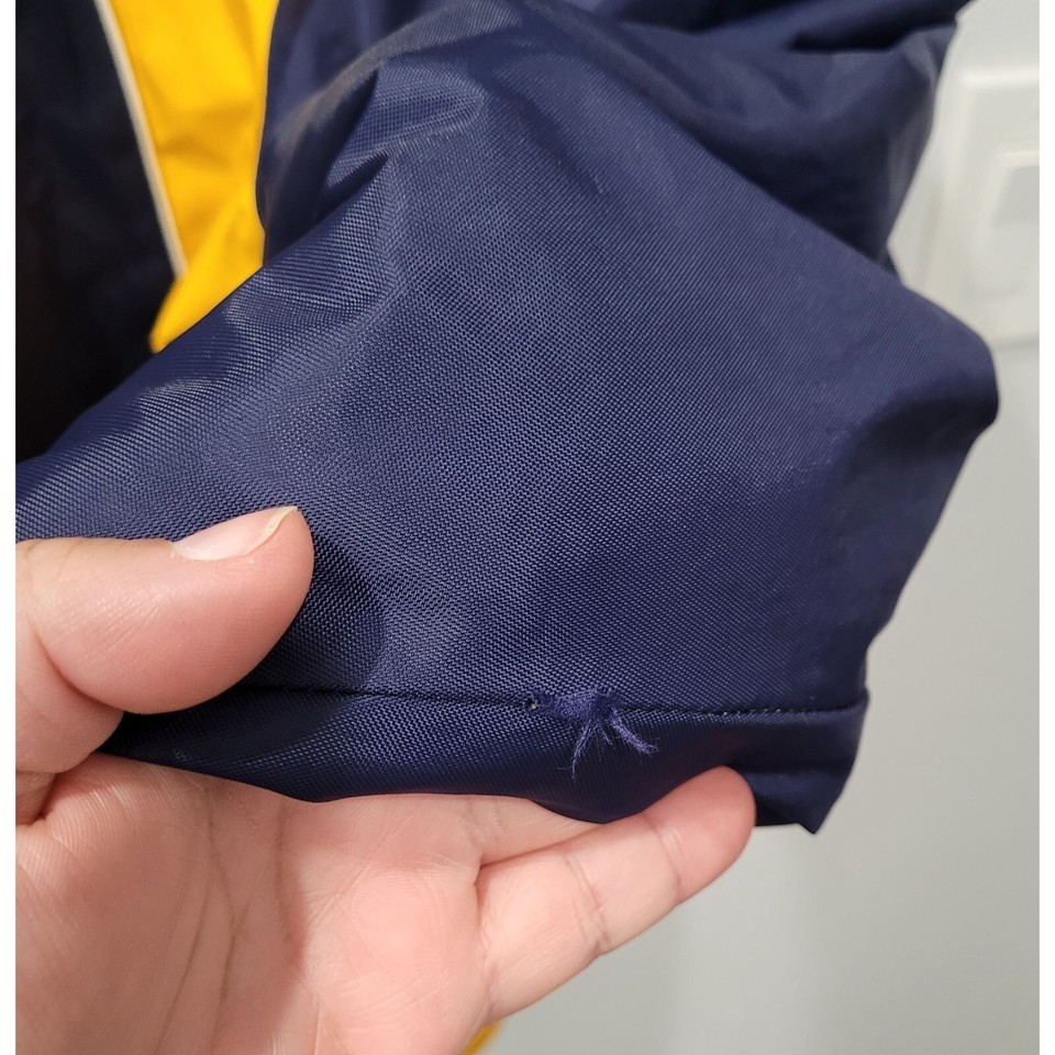 Men's UCLA Bruins Navy Blue & Gold Full Zip Hooded Jacket Red Oak Tag ...