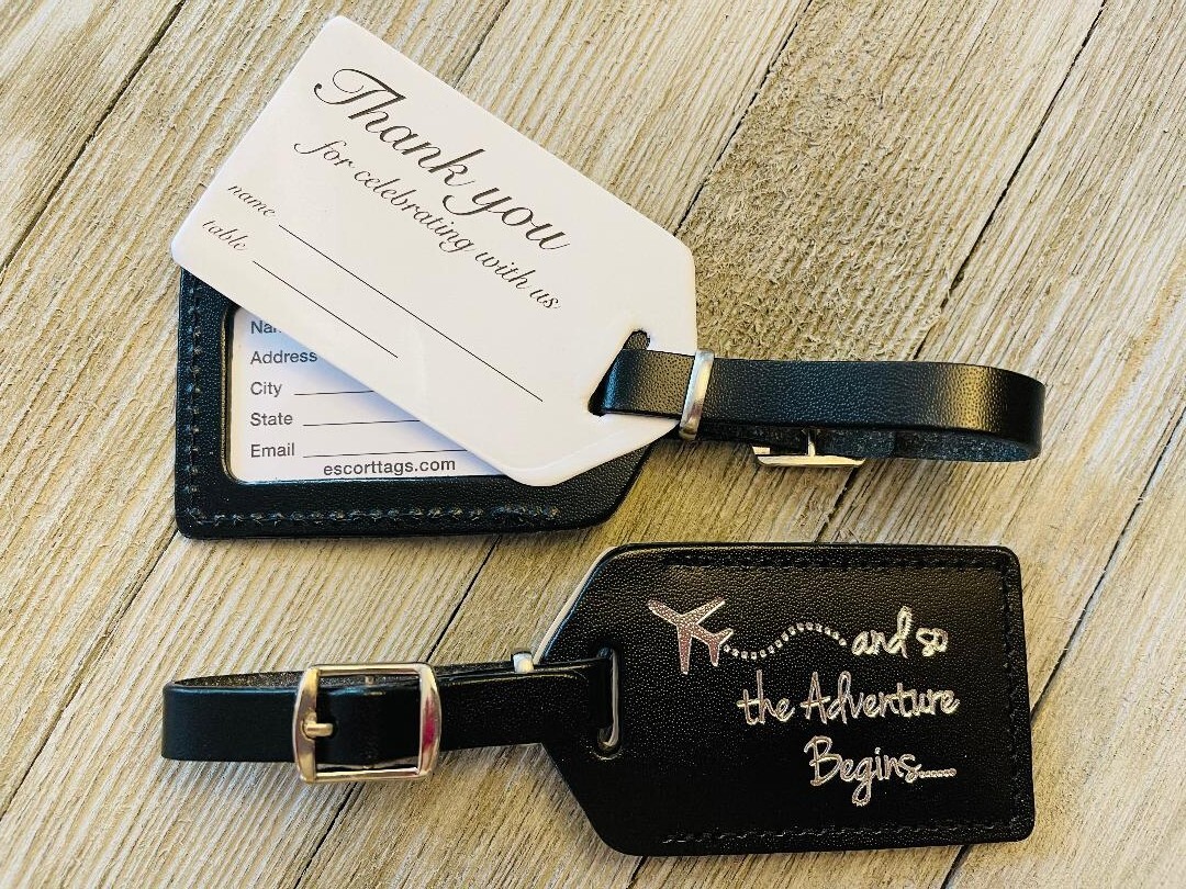 Etsy Luggage Tag Wedding