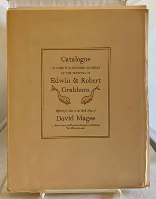 Catalogue of Some Five Hundred Examples of the Printing of Edwin ...