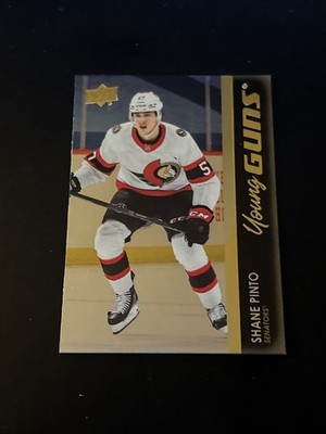 Shane Pinto Young Guns SILVER FOIL Parallel Rookie RC YG 2021-22 Upper ...