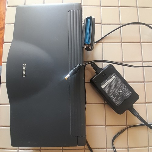 Canon Bjc-80 K10156 Color Bubble Jet Portable Printer 13v for sale ...