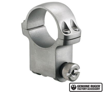Ruger M77 6KHM 1" Extra High Silver Scope Ring-90292 | eBay