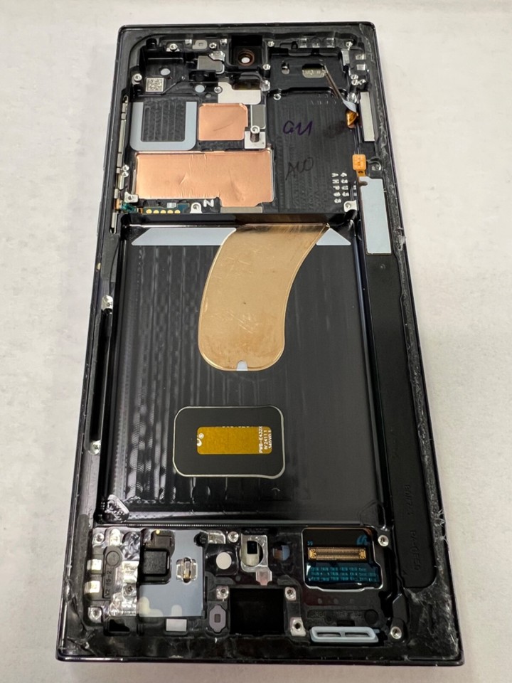 Original Samsung S23 Ultra OLED Screen Cracked Glass Good OLED & Touch ...