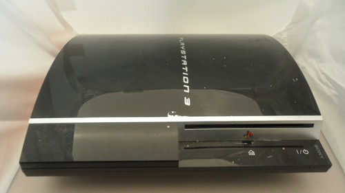 Sony PlayStation 3 PS3 Black Console - (CECHG01) Console Only Not ...