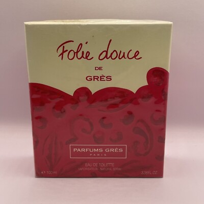 Vintage FOLIE DOUCE De Gres EDT Spray 3.38 oz 100ml, NEW & SEALED | eBay