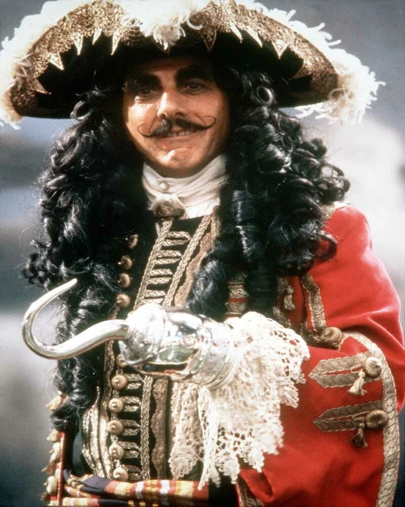 Dustin Hoffman Captain Hook
