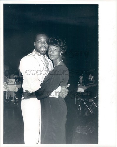 1989 Press Photo African American Couple Greg & Norma Deas Charlotte NC ...