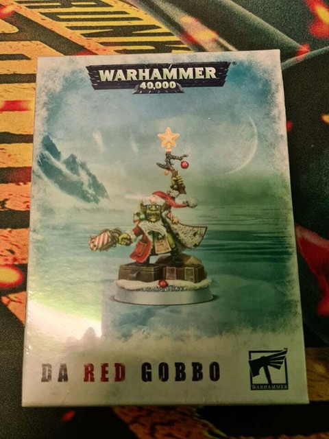 Warhammer 40k Da Red GOBBO Games Workshop Goblin Christmas 2019 OOP for ...