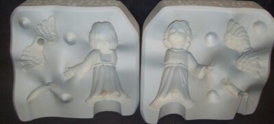 Ceramic Mold Molds ANGEL BLOWING KISSES WITH STAR Scioto 2948 | eBay