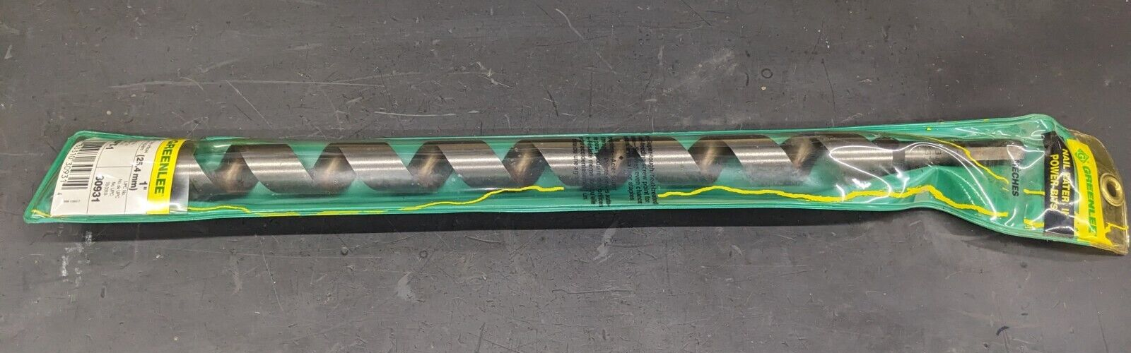 Greenlee Nail Eater II Wood Boring Bit Hole Diameter 1 X 18 Length ...