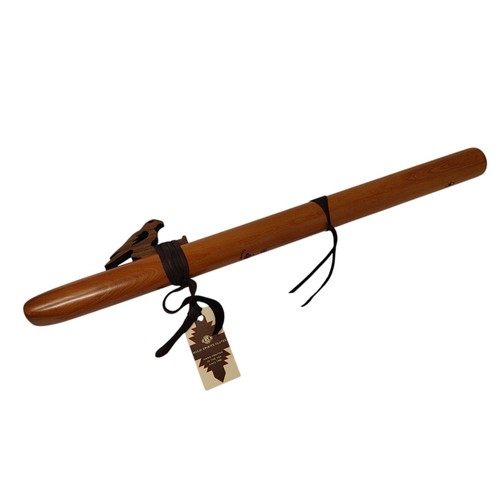 Rare High Spirits Sparrow Hawk in A Walnut Wood Native American Flute ...