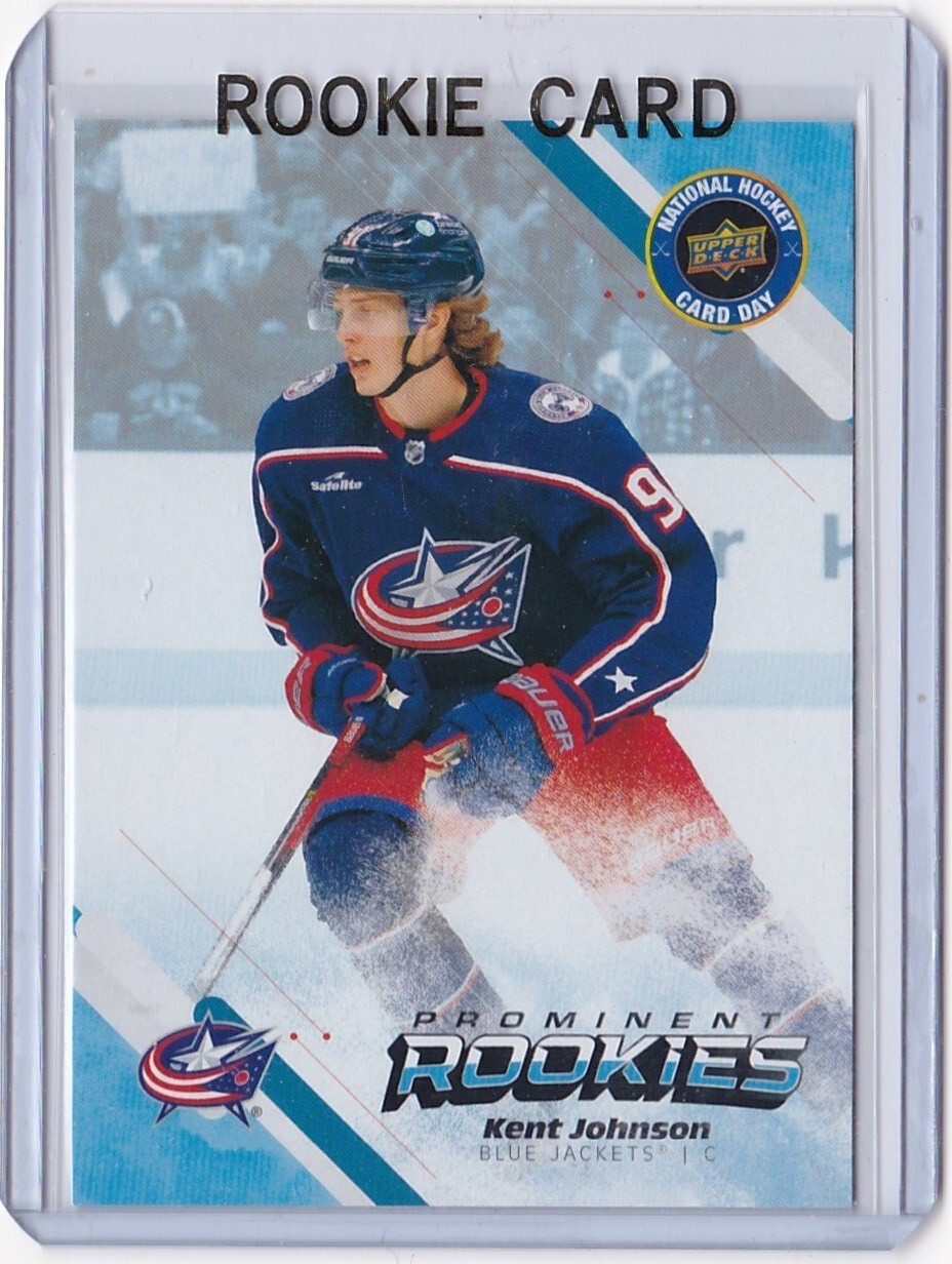 2022-23 UD Upper Deck Kent Johnson NHCD Rookie Card RC #4 Mint | eBay