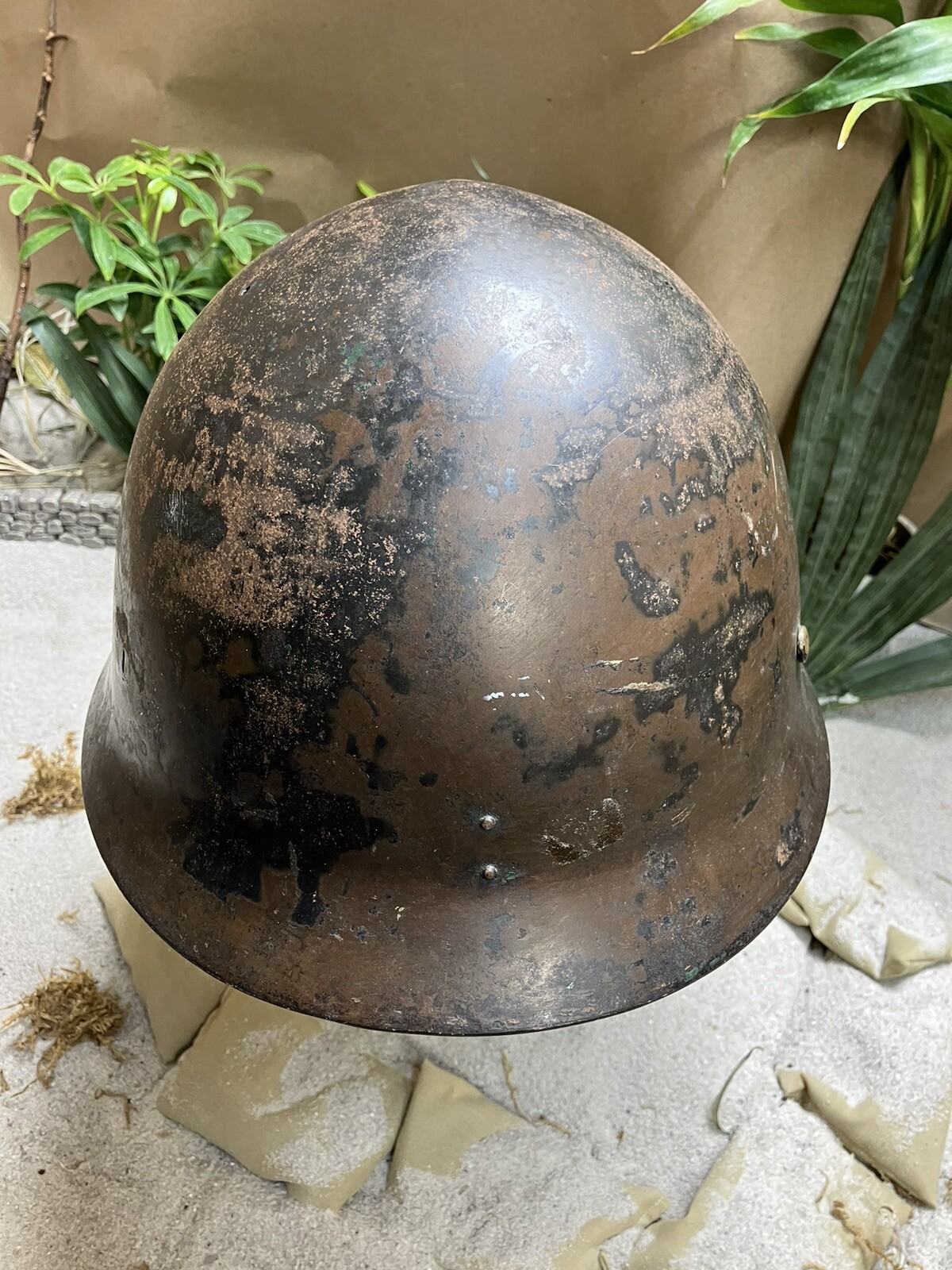 Japanese WW2 WWII Naval Helmet Original Japan Navy Military Relic | eBay