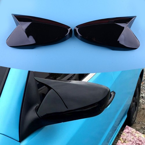 For Hyundai Veloster 2012~2017 2016 OX Horn Rear View Mirror Cover Trim ...