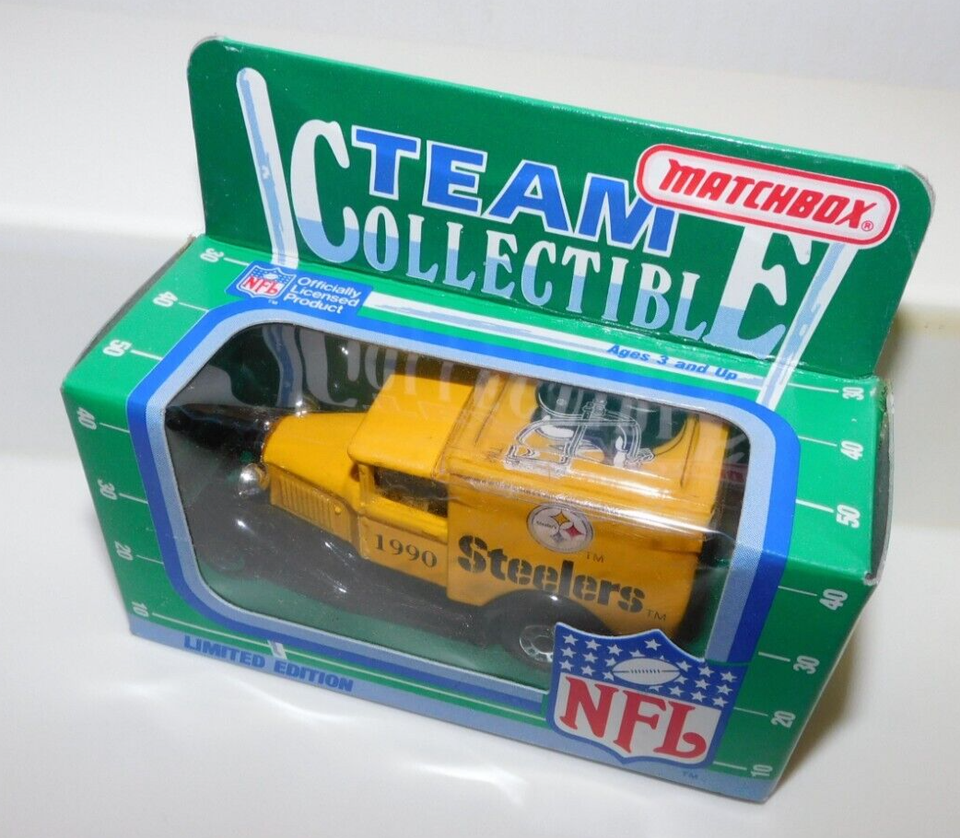 MATCHBOX TEAM COLLECTIBLE NFL 1990 STEELERS | eBay