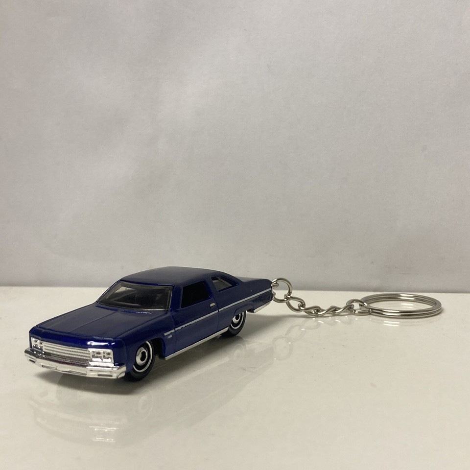 RARE KEY CHAIN BLUE CHEVY CAPRICE CUSTOM LIMITED EDITION 1971 1972 1973 ...