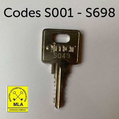 Ojmar Replacement Filing Cabinet Key S001 - S698 | eBay
