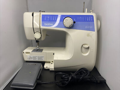 Brother LS-2125 10-Stitch Portable Home Sewing Machine W/Foot Pedal ...