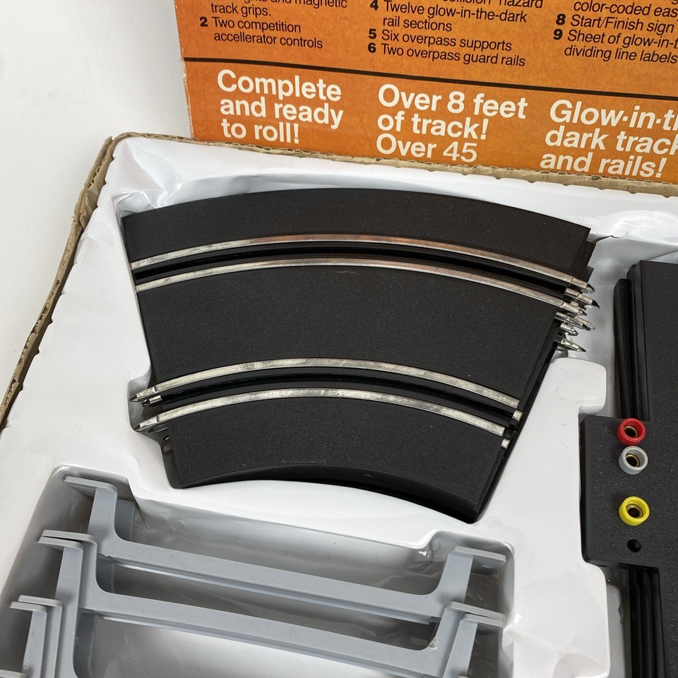 Super Rare 70s/80s VINTAGE PLAYTIME BIG RIG TRUCK RACE SET SLOT CAR IN ...