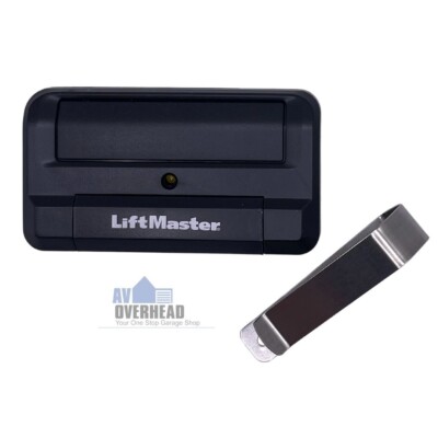 LiftMaster 811LMX 12 DIP Switch Commercial Gate Remote Control - Black ...