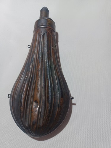 Late 1800s Antique Muzzle Loading Gun Black Powder Flask | eBay