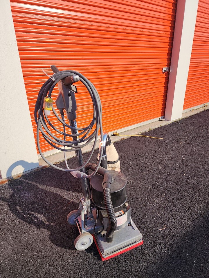 AMERICAN SANDER/CLARKE OBS-18DC Orbital Square Floor Sander, Buff, Pre ...