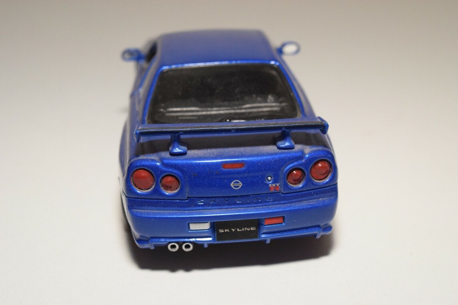 WW 1:24 MAISTO NISSAN SKYLINE R24 GT-R METALLIC BLUE EXCELLENT ...