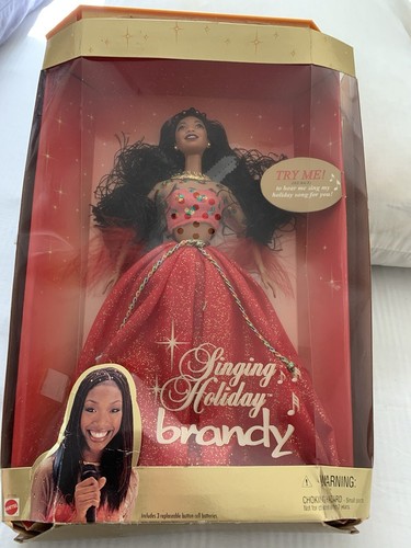 Mattel Collectible Singing Holiday Brandy Doll Year 2000 Barbie Pop ...