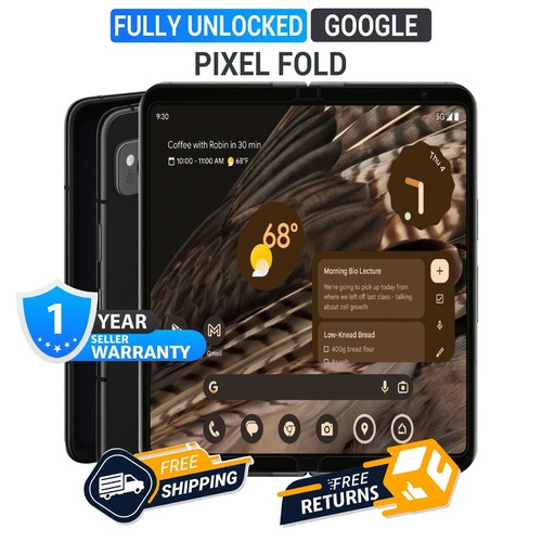 Google Pixel Fold FACTORY UNLOCKED GA04411-US - Pristine Condition | eBay