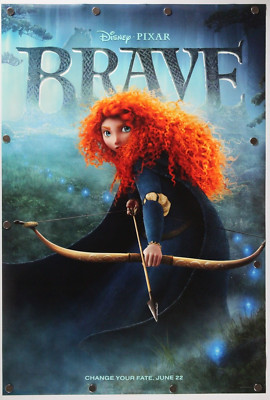 Brave 2012 Disney Double Sided Original Movie Poster 27" x 40" | eBay