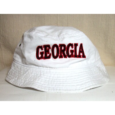 Georgia Bulldogs Bucket Hat size S/M 100% cotton | eBay