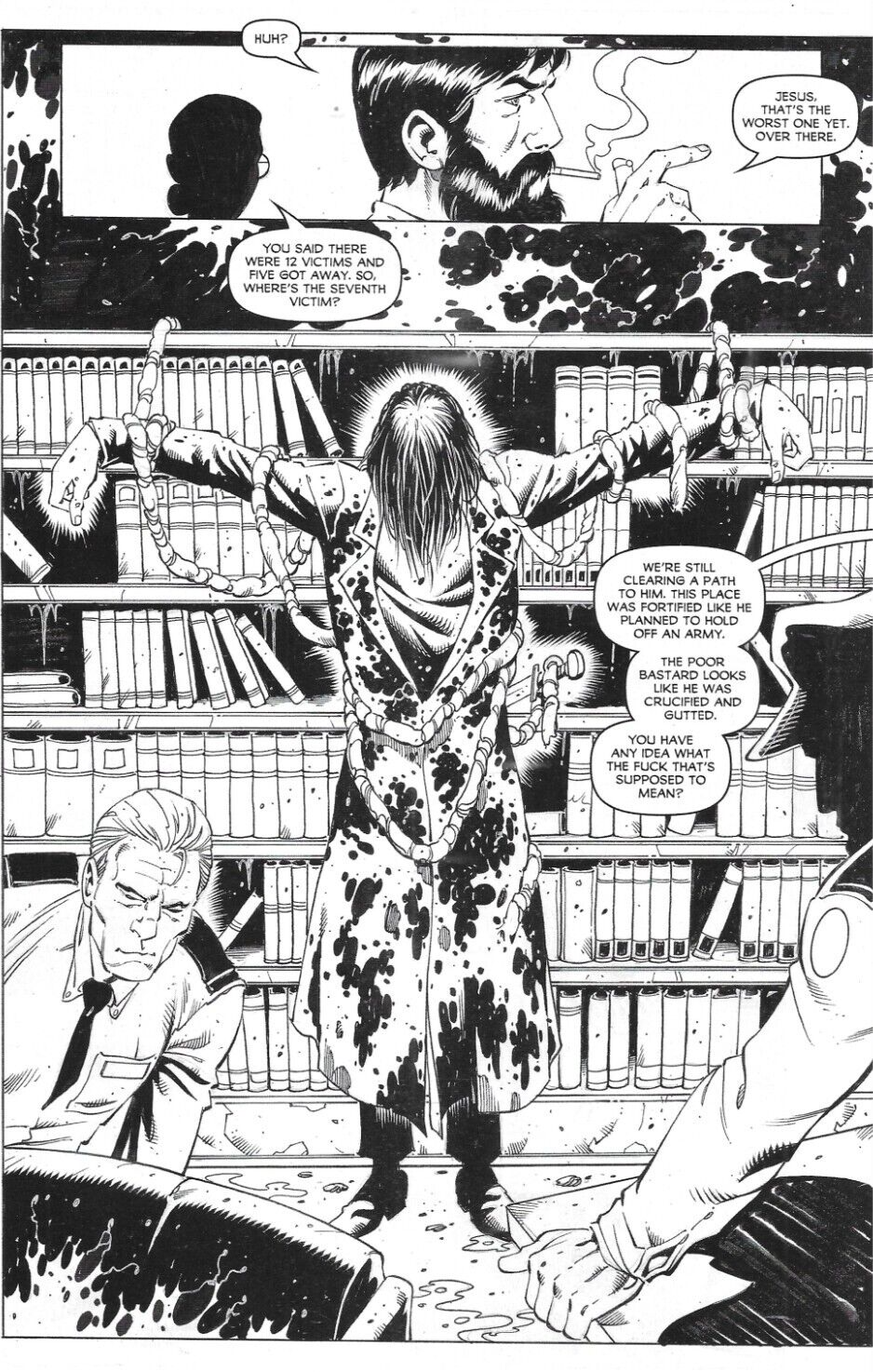 Beware the Witch's Shadow Comic 1 First Print Cover C Risque Hall ...