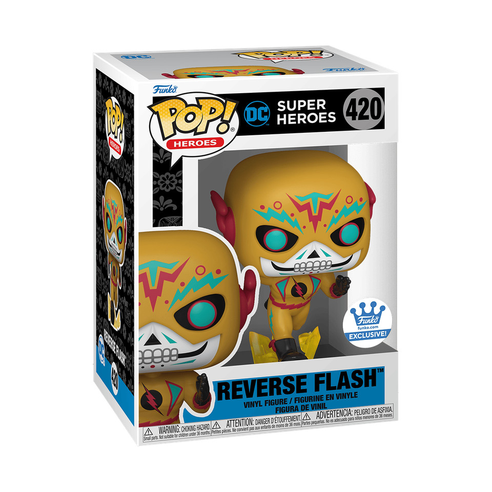 Funko Pop! Vinyl: DC Comics - Reverse Flash - Funko Web (FW) (Exclusive ...