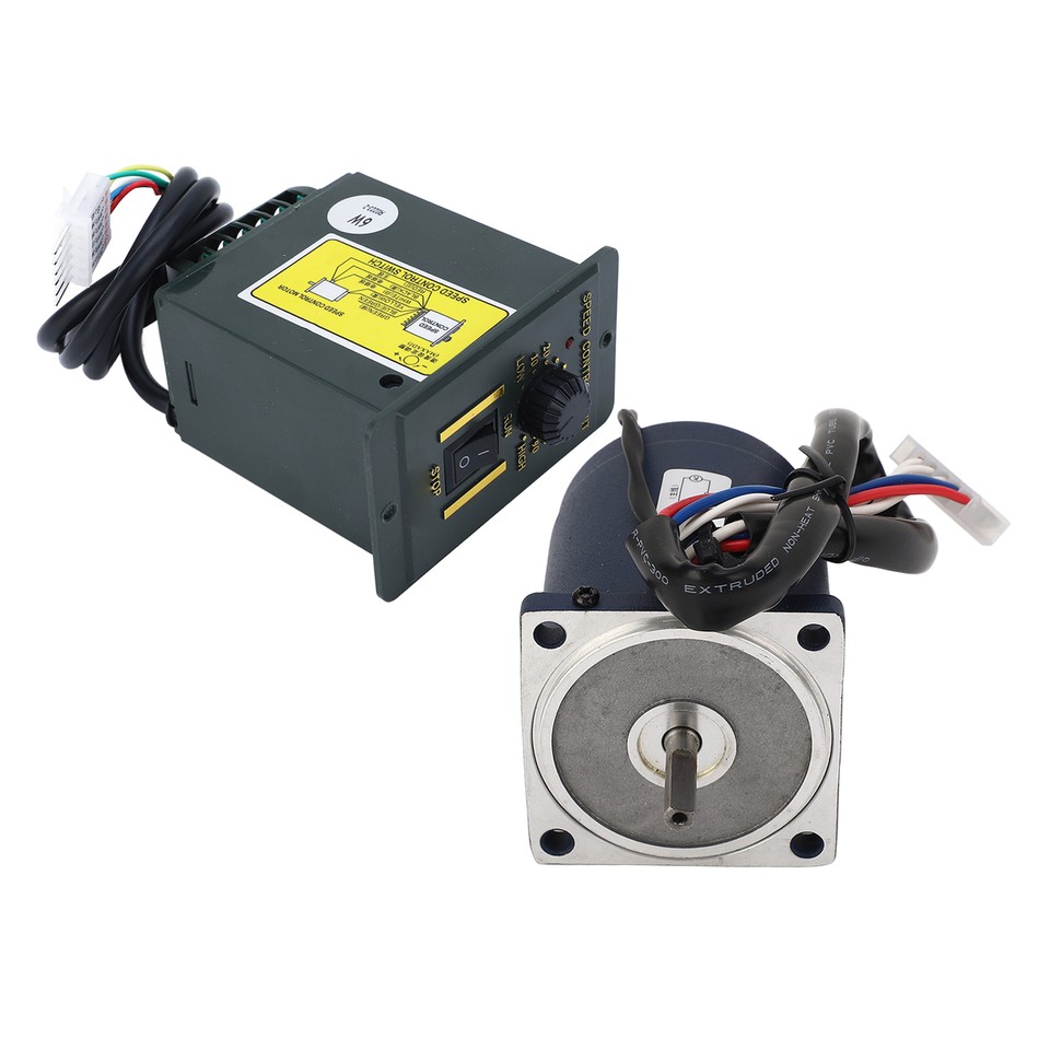 (10 To 1400RPM))Gear Motor And Controller CW CCW Variable Speed Motor ...