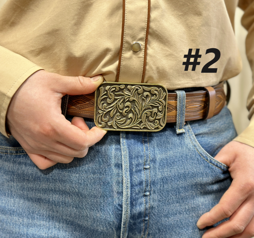 Western Buckle Cowboy Belt Buckles For 1-1/5" Belt Rodeo Buckles | eBay