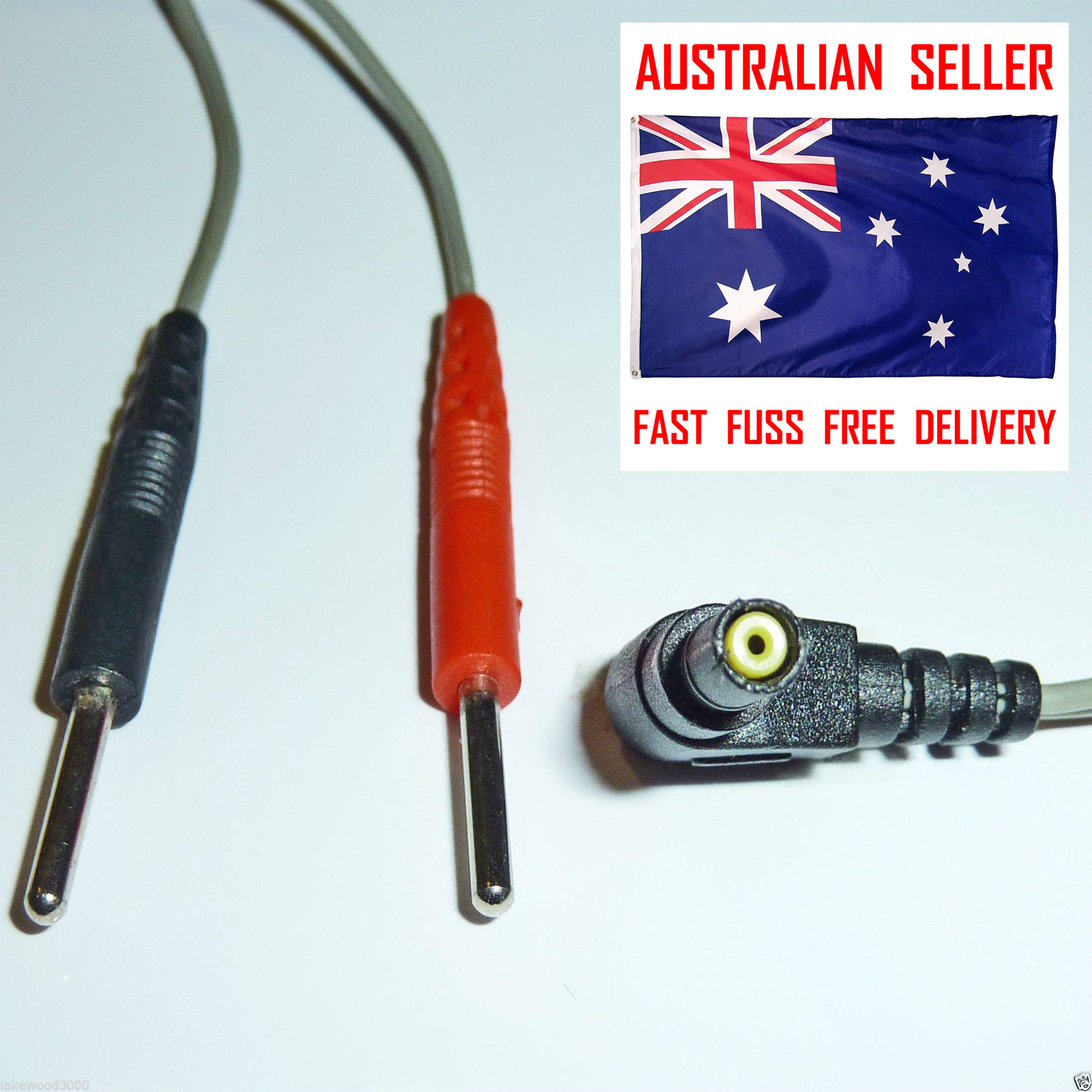 TENS EMS CABLES WIRES LEADS CORDS - 2 for $24.99 ⭐⭐⭐⭐⭐ | eBay