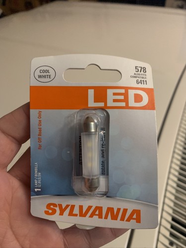 SYLVANIA 33056 12V 0.5W 578 Automotive Bulb - White | eBay