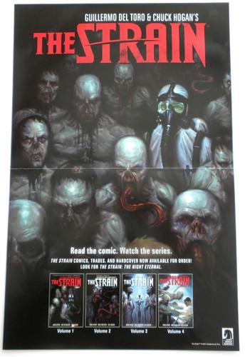 Sdcc 2016 The Strain 2 Faces Affiche 11 x 17 Foncé Horse | eBay