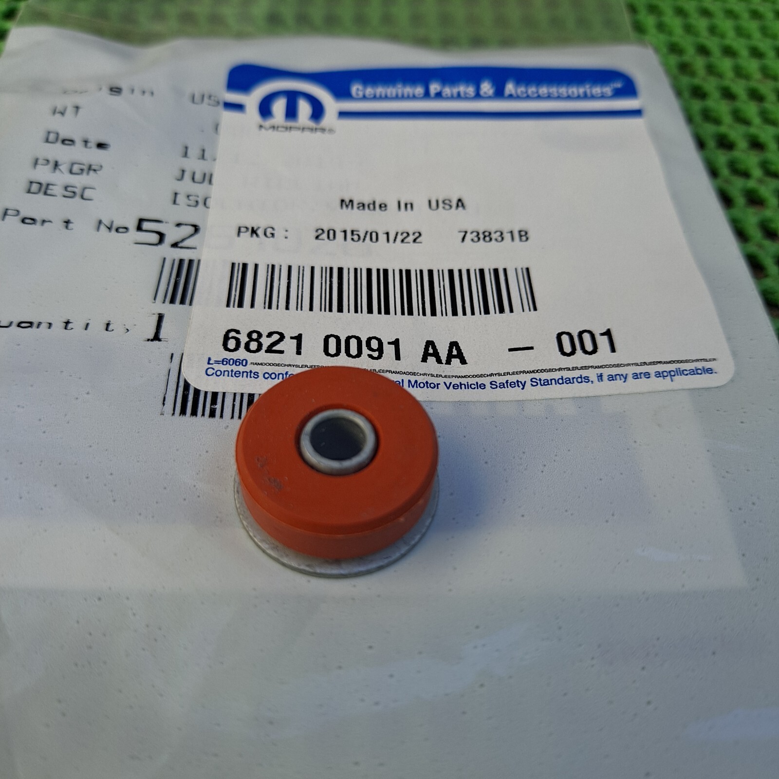 Genuine Mopar Isolator 68210091AA for sale online | eBay