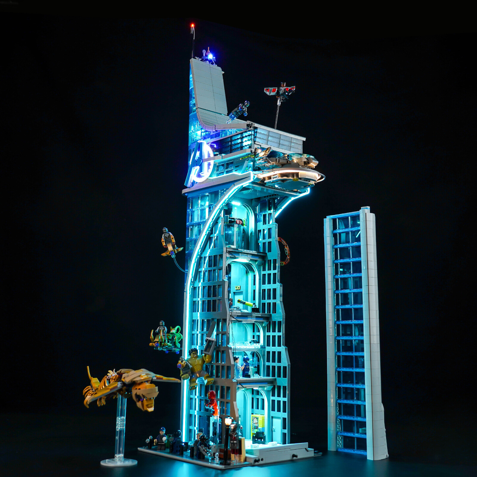 LocoLee LED Light Kit for Lego MARVEL 76269 Avengers Tower Battle ...
